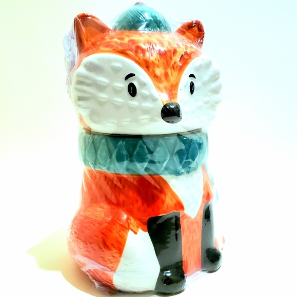 Momentum Brands | Kitchen | Fox Ceramic Cookie Jar | Poshmark
